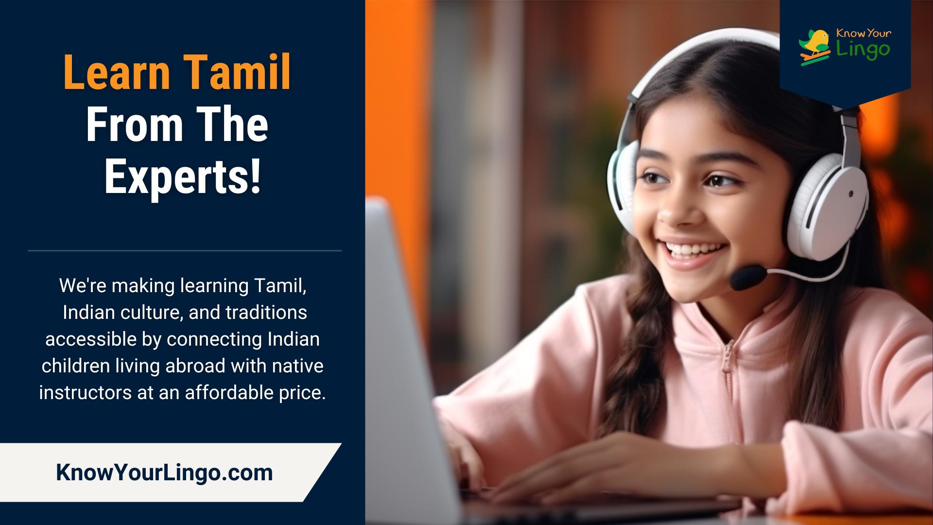 Learn Tamil Language | Affordable Tamil Tutors Near Me | Best Way to ...